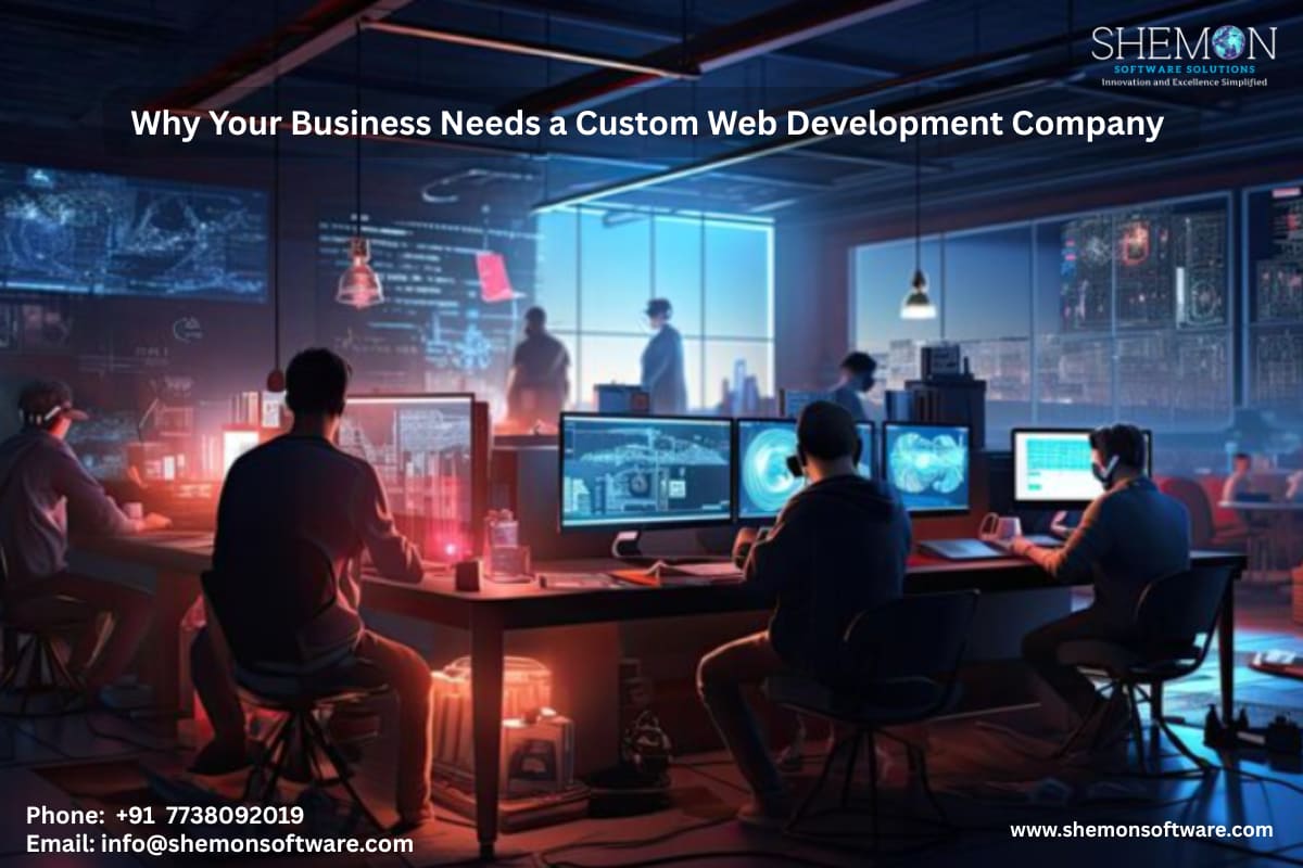 Custom Web Development Company | Shemon Software
